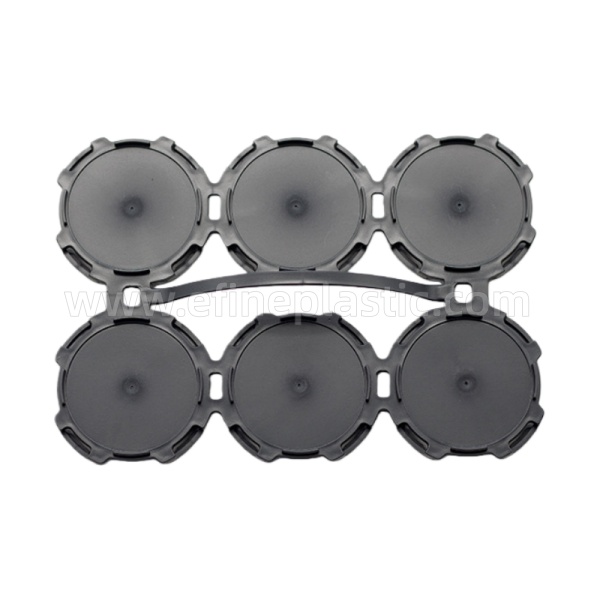 6-Pack Carrier Handle for Sleek Cans | Plastic Multipack Solutions